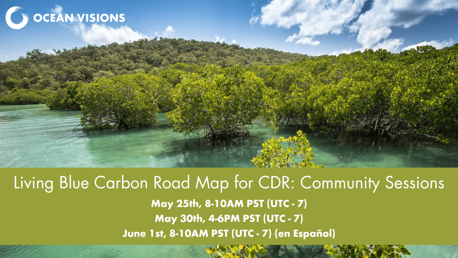 Living Blue Carbon Road Map Community Series | Ocean Visions