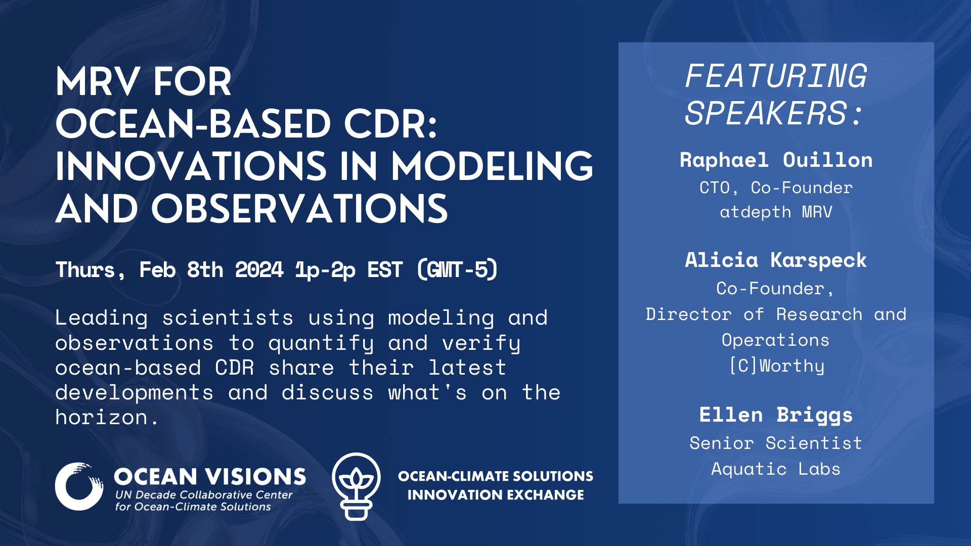 Ocean Visions | Advancing Solutions for Ocean-Climate Restoration